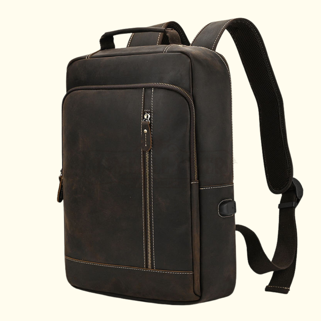 AetherWorn Cowhide Leather Backpack