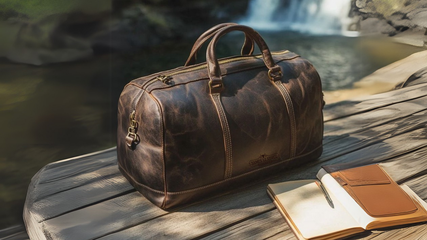 Shop Genuine Leather Briefcases, Backpacks, Duffel & Messenger Bags