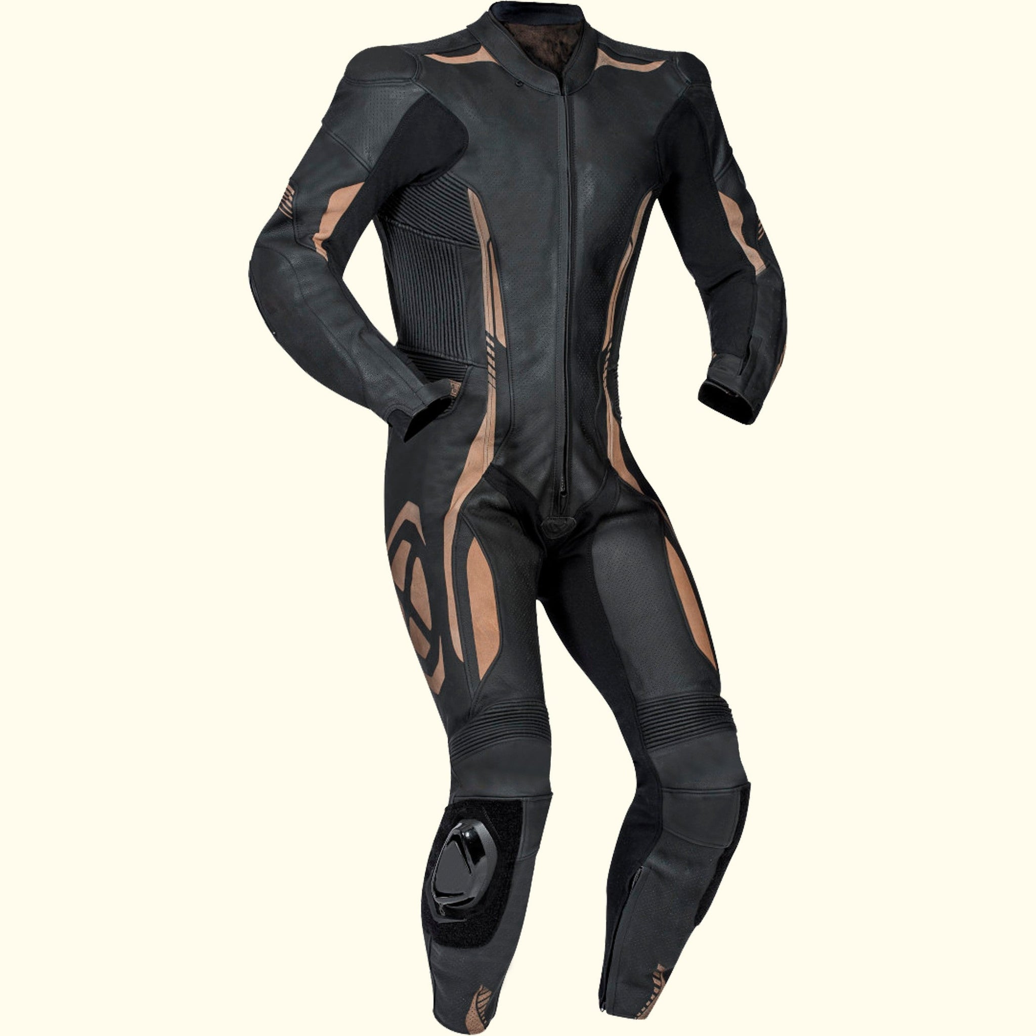 The Raven | Onesie Leather Motorbike suit
