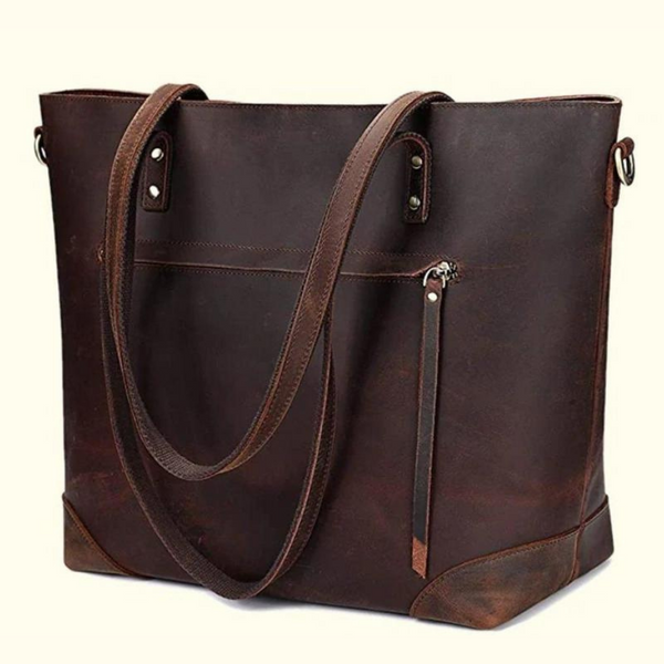 Lepa Women Leather Tote Bag – James Leather